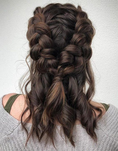 The Secret To A Full Fishtail Braid Hairstyle-